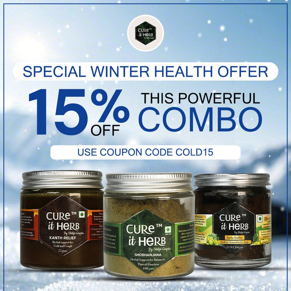 Special Winter Health Combo – 15% OFF – Cure It Herb